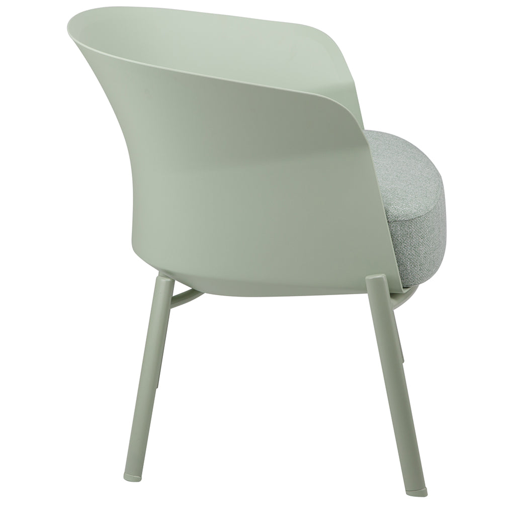 Wally Chair Steel Legs – Designium